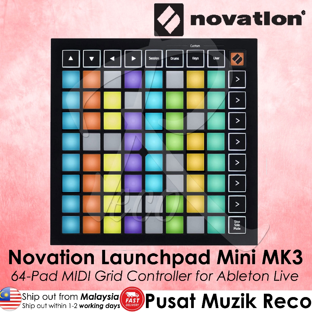 Novation Launchpad Mini MK3 Grid Controller for Ableton Live | Shopee ...
