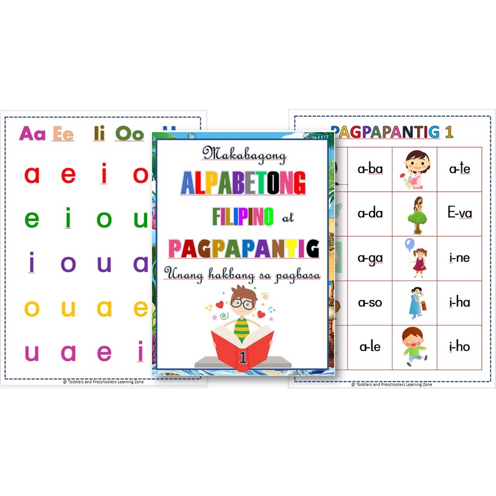 ABAKADA at Pagpapantig ng mga Salita 50 pages | PARIRALA | SALITANG MAY LARAWAN | Shopee Philippines