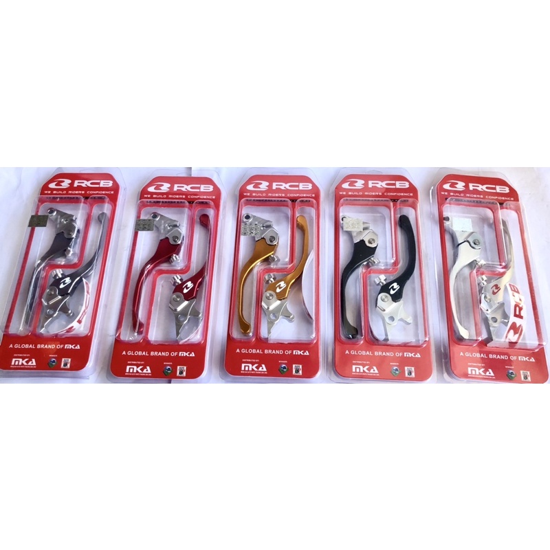 RCB racing boy ALLOY LEVER SET S2 FOR RAIDER150 CARB | Shopee Philippines
