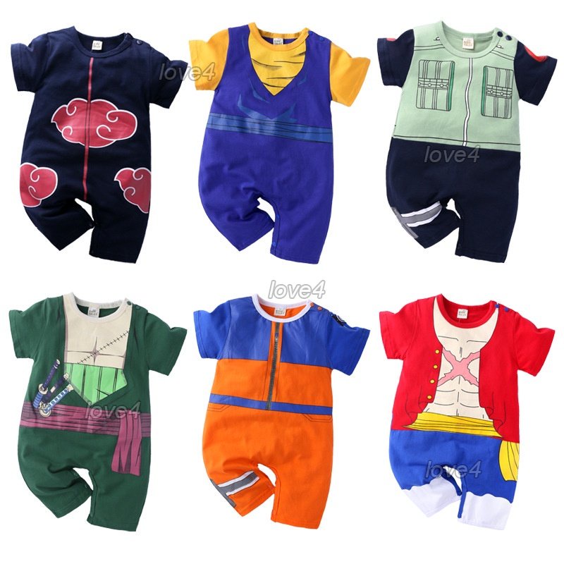 Baby Romper Naruto Kakashi Jumpsuits Newborn Baby Costume for Akatsuki ...