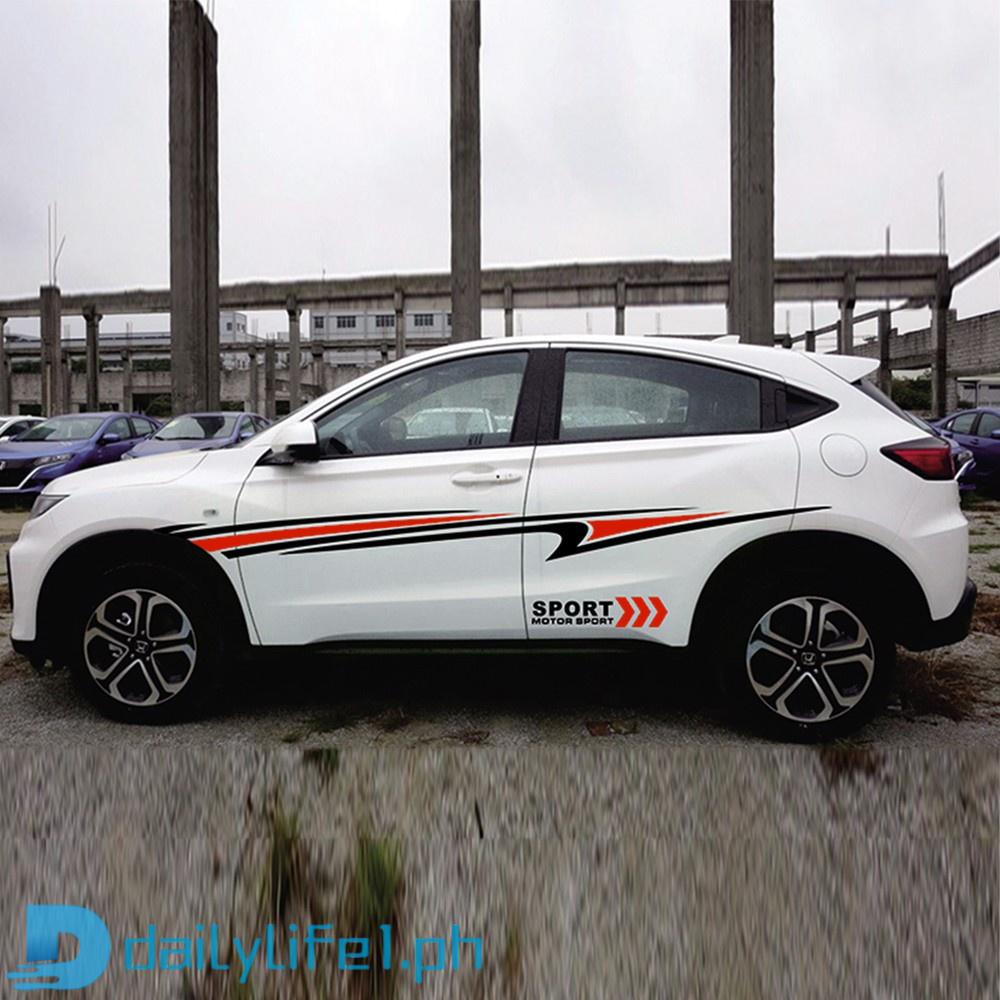 2pcs Car SUV Vinyl Graphic Car Body Sticker Side Decal Stripe DIY ...