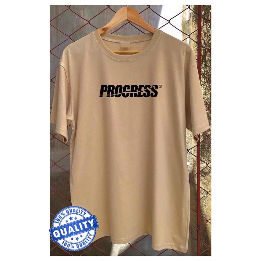 PROGRESS T-shirt High Quality Tee Unisex Shirt 100% Cotton Aesthetic ...