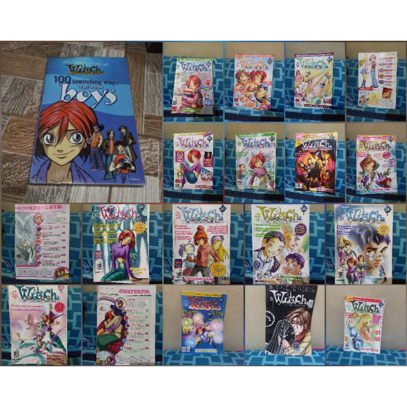 W.i.t.c.h. 100 bewitching ways to know boys magazine 26 28 23 33 35 39 ...