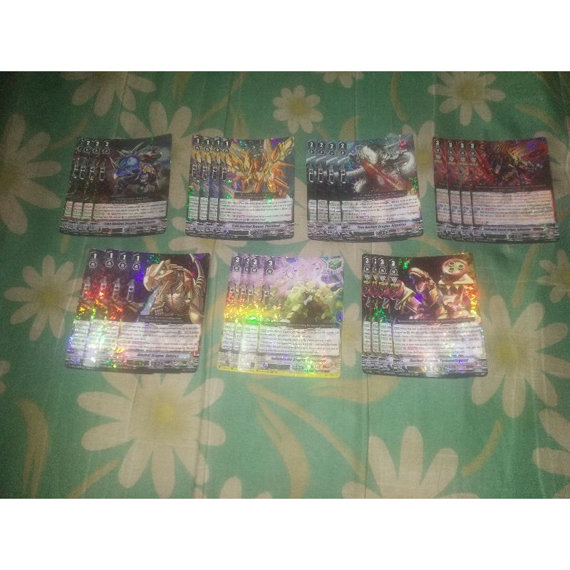 (ALL SET) DVS05 Tachikaze Cardpool Cardfight vanguard Overdress ...