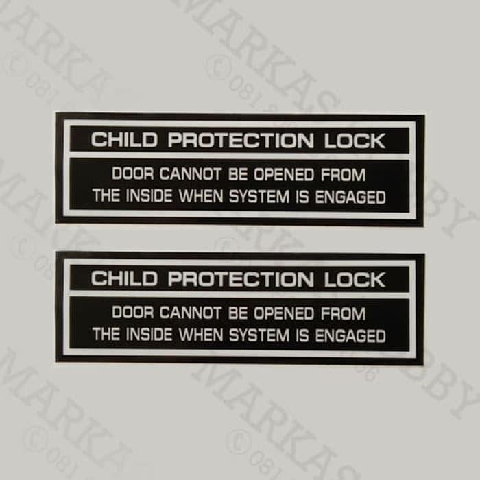 Sticker / Child Protection Lock Sticker Inside Sticker | Shopee Philippines