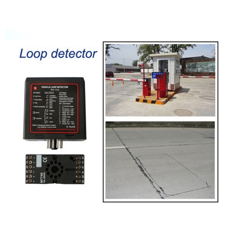 Single Channel Vehicle Loop Detector Induction Obstacle Barrier Sense ...