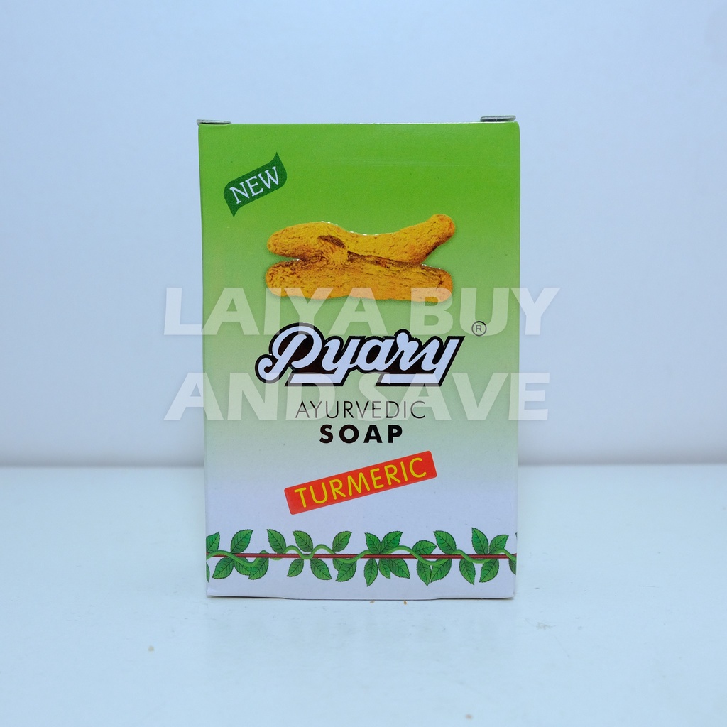 Pyary Ayurvedic Turmeric Soap / Papaya Herbal Soap 75G | Shopee Philippines