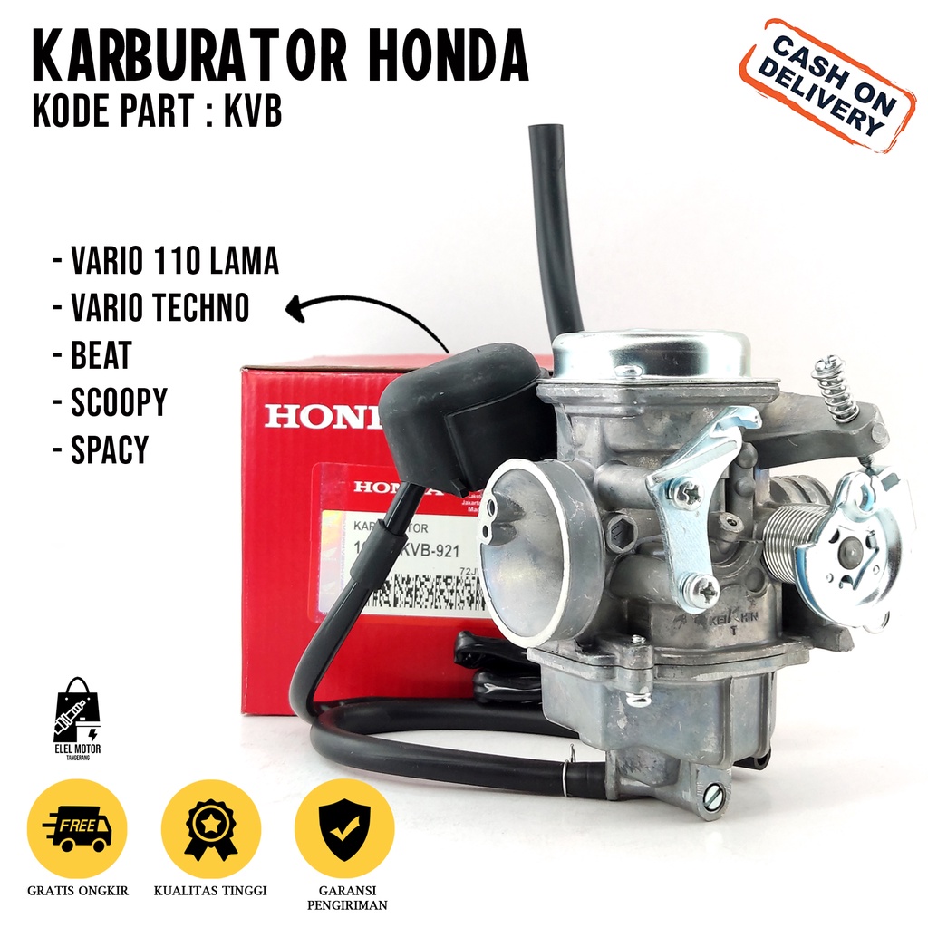 Carburetor Carburetor Carburetor Honda BeAT Vario Scoopy Spacy Old KVB ...