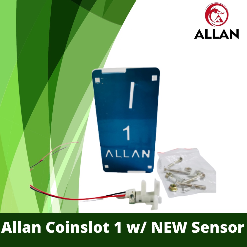 10pcs Allan Coinslot 1 /Coin slot 1 / Piso for new and old coins with ...