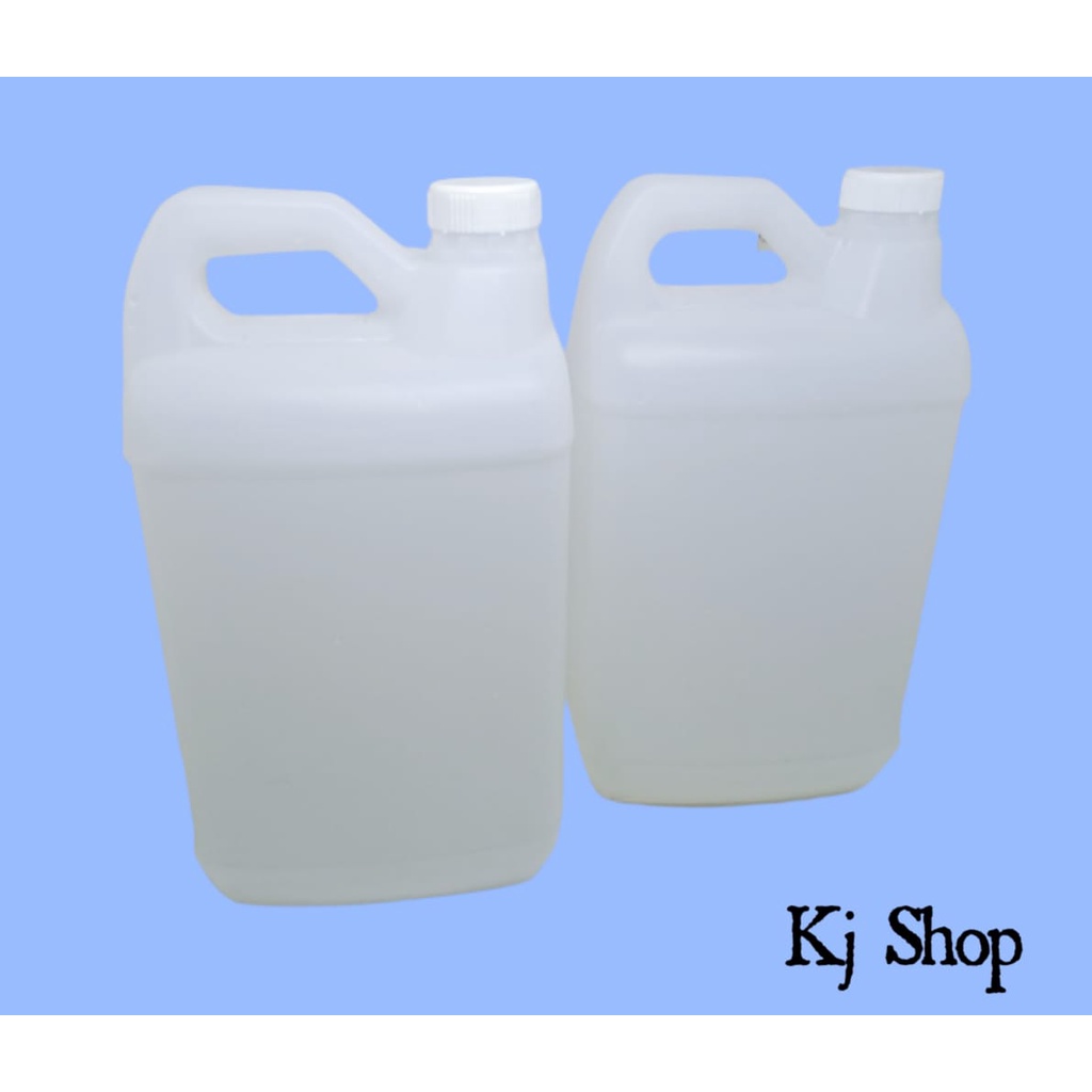 PUTIH Used 5 Liter White Conductor / Jerry Can / Jirigen Bottle ...
