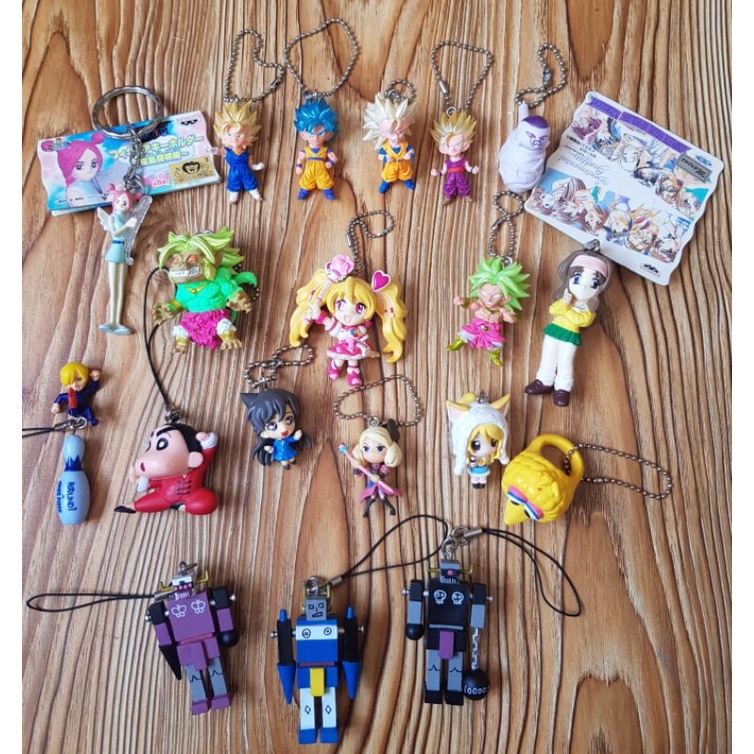 Assorted Anime And Character Figure Keychains Preloved Batch1 | Shopee ...