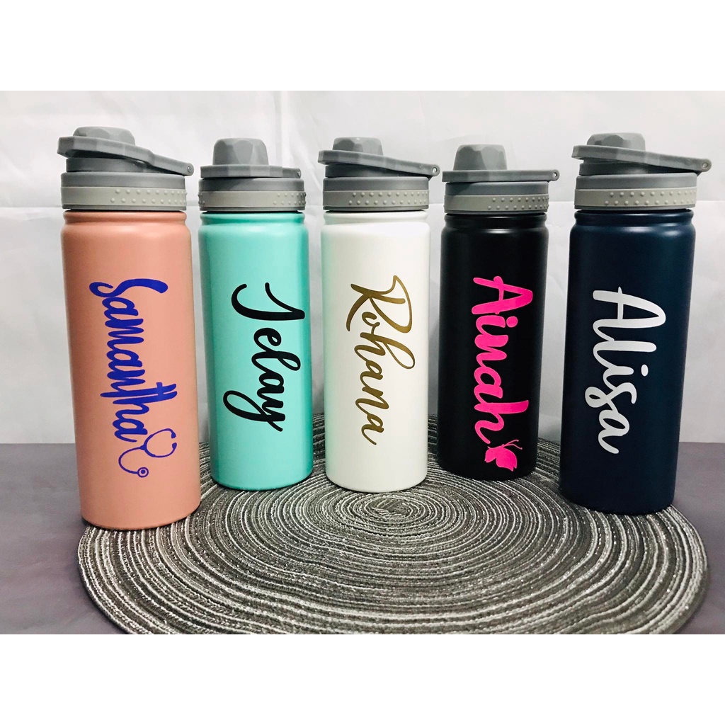 Personalized TYESO Stainless Steel Insulated Thermos Tumbler (Decal ...