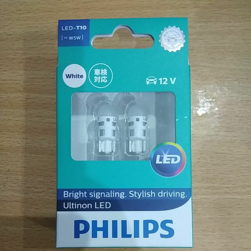 Philips Led T10 White Lights | Shopee Philippines