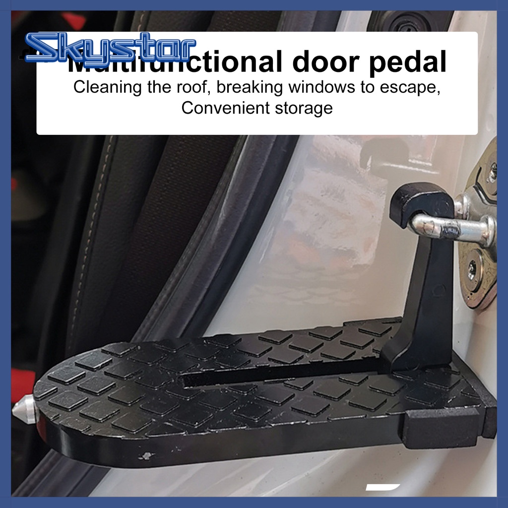 skystar Portable Door Hinge Step Folding Car Door Step Ladder Simple ...