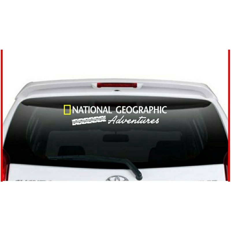 National Geographic Adventures Car Stickers Cutting National Geographic ...