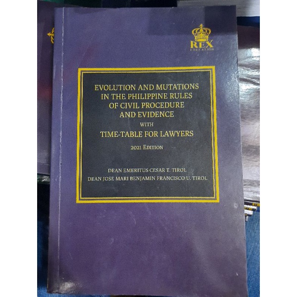 Evolutions and mutations in the Philippine rules of civil procedure and ...