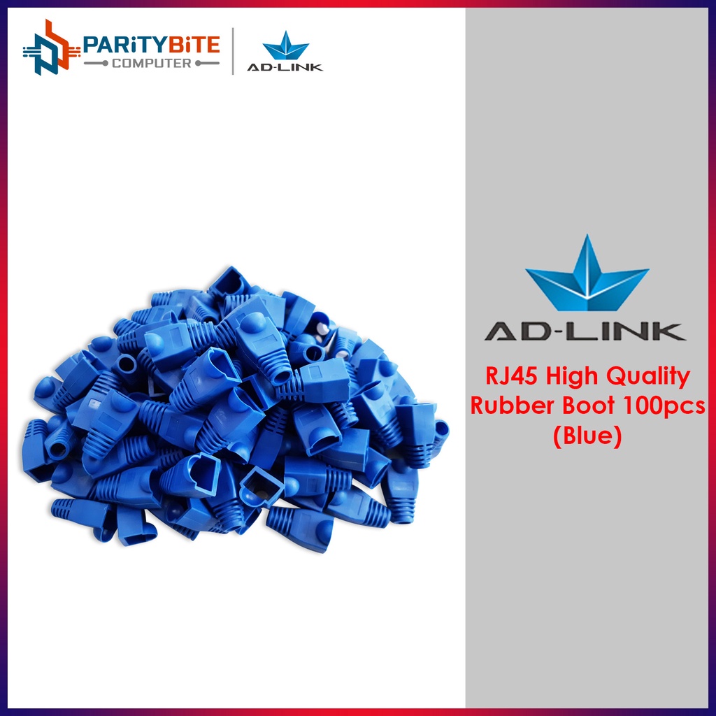 RJ45 Rubber Boot 100pcs (Blue) | Shopee Philippines