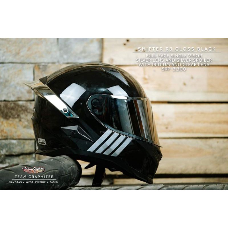 SHIFTER R3 GLOSS BLACK | Shopee Philippines