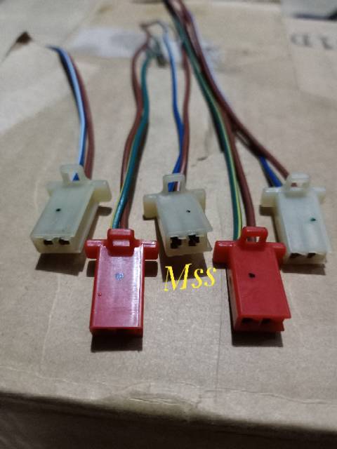 Universal female 2 pin connector socket connection socket. | Shopee ...