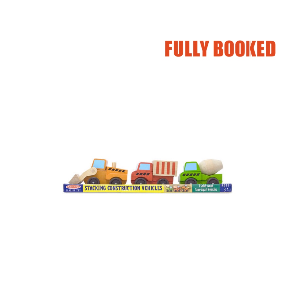 Melissa & Doug: Stacking Construction Vehicles | Shopee Philippines