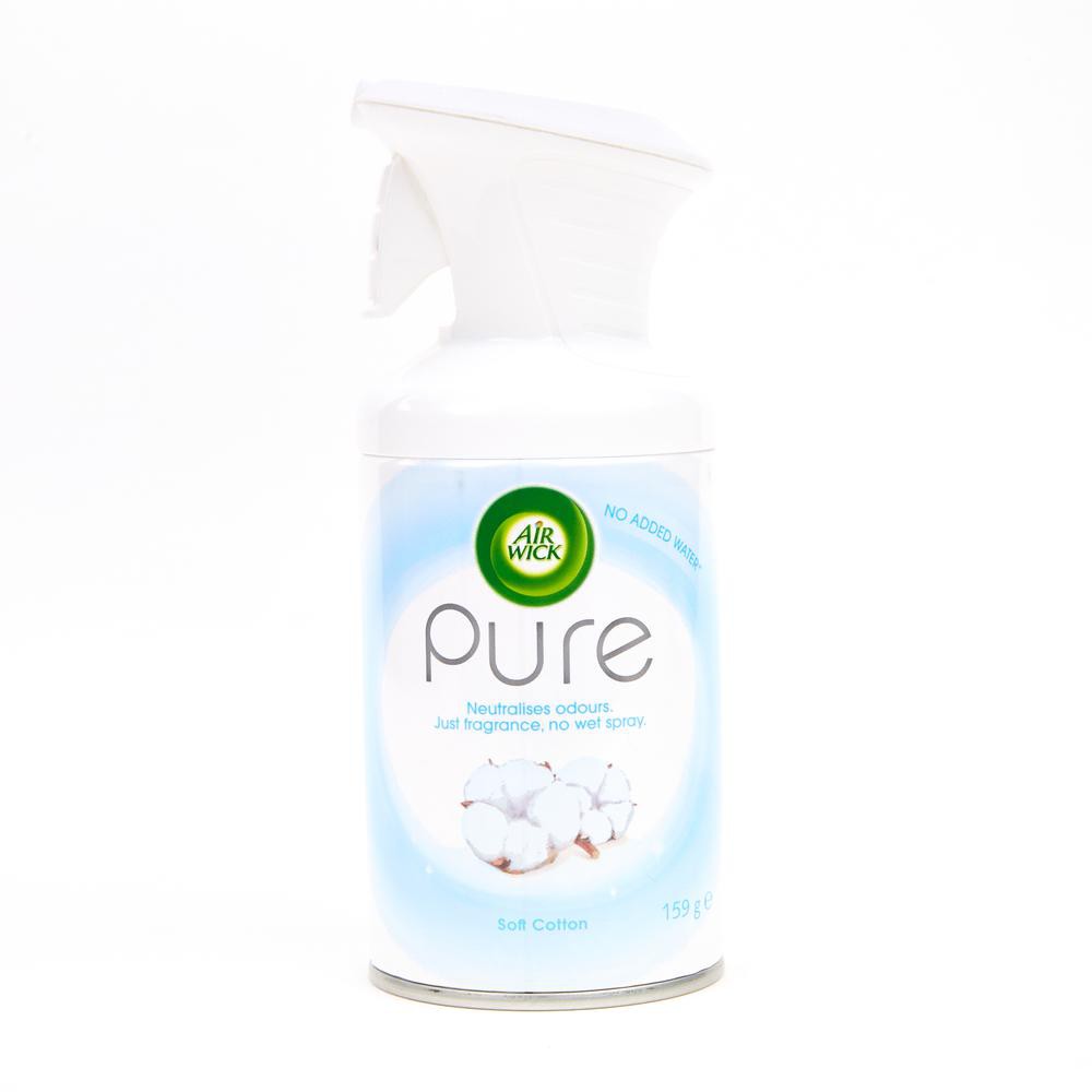 Air Wick Pure SOFT COTTON Room Fragrance Spray 159g / 250 mL - Made in ...