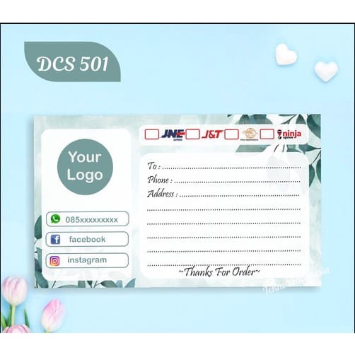 Custom Name Label Stickers Free Shop Design Shopee Philippines
