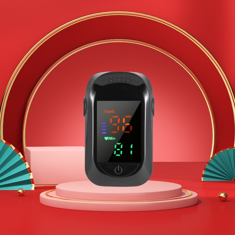 Digital Fingertip Pulse Oximeter Blood Oxygen SP02 Heart Rate Health ...