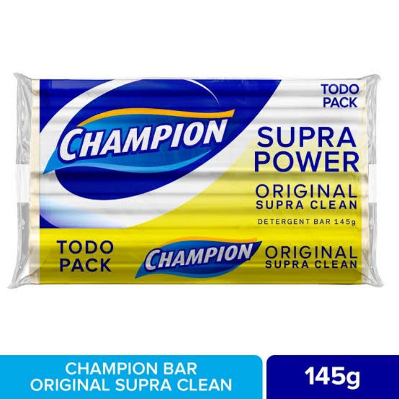 Champion Bar Jumbo Cut Todo Pack (Supra Clean) | Shopee Philippines