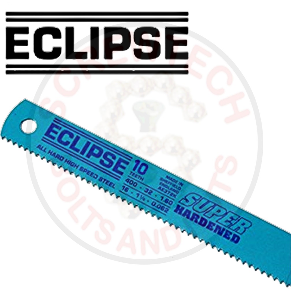 ECLIPSE POWER HACKSAW BLADE 1-1/4x16x10T | Shopee Philippines