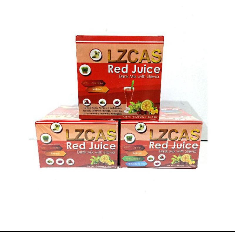 RED JUICE SLIMMING Drink Mix With Stevia 10 sachet/box | Shopee Philippines