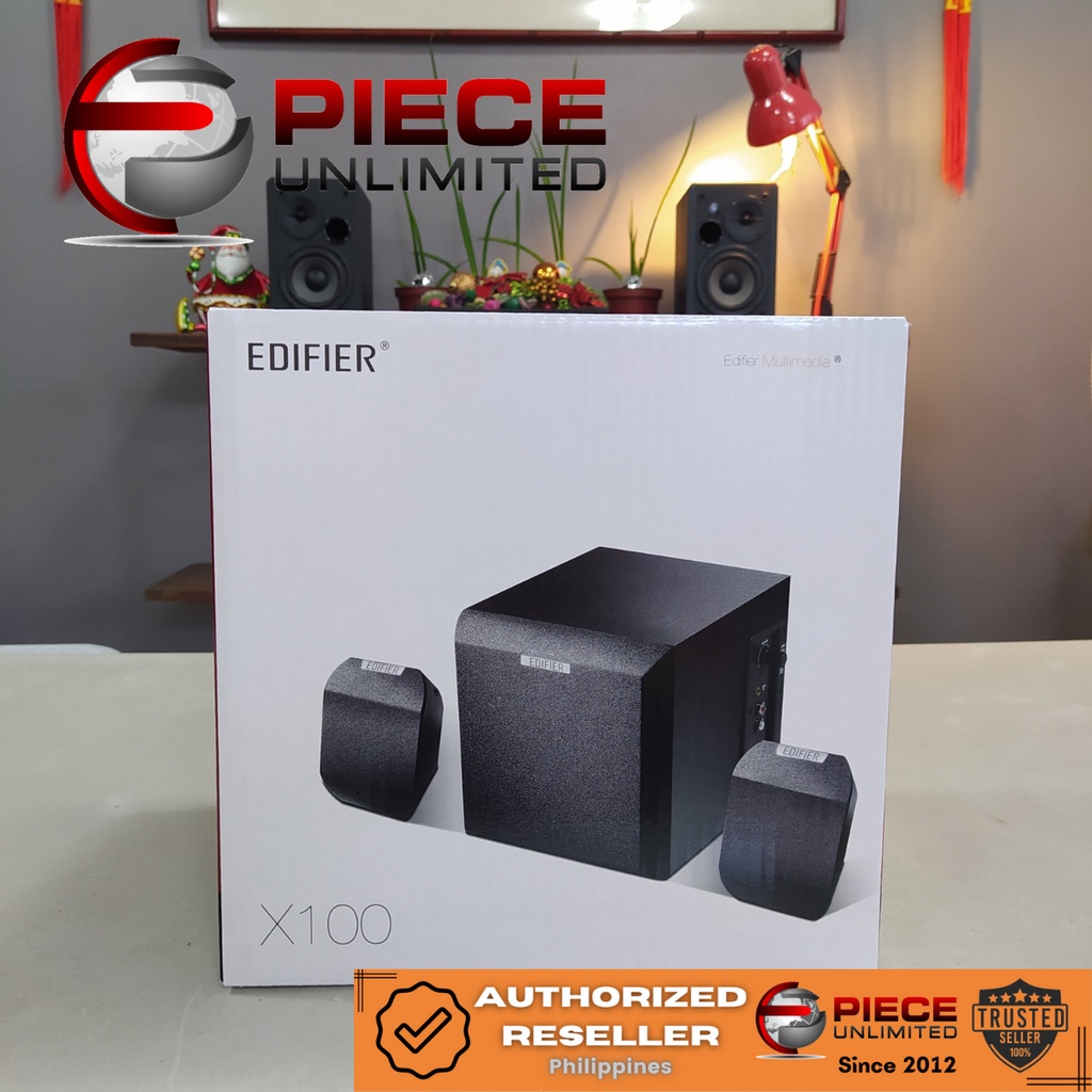 Edifier X100 2.1 Multimedia Speaker PC Speaker Desktop Stereo Subwoofer ...