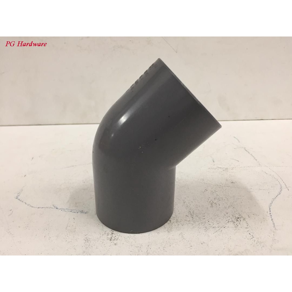 BBB PVC Pipe Equal Elbow 45 Thick 50mm (2") | Shopee Philippines