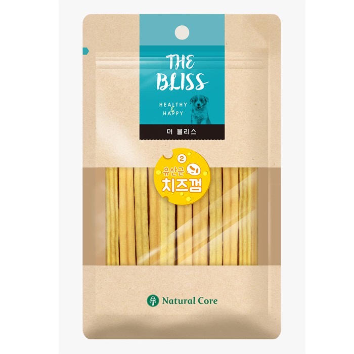 Natural Core Lactobacillus Cheese Gum Stick - Dog Snack | Shopee ...