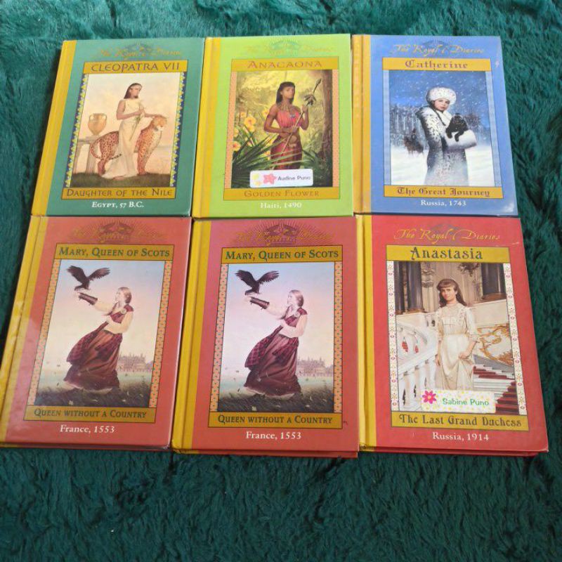 the royal diaries cleopatra VII Elisabeth princess Anacaona Mary queen ...