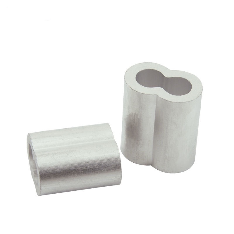 2mm-8mm Type 8 Hourglass Steel Wire Rope Tube Double Hole Thick ...