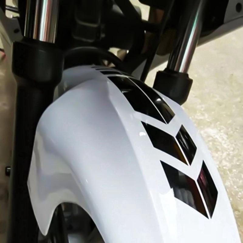 Motorcycle Reflective Sticker Fuel Oil Tank Pad Protector Cover Decal ...