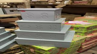 Metal pull box pullbox electrical pull box gauge #18 AMERICA BRAND OR ...