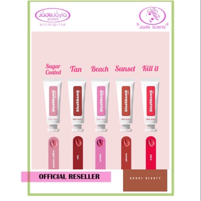 SCOUT BEAUTY BLUSH Bomb 10ml (NO BOX) | Shopee Philippines