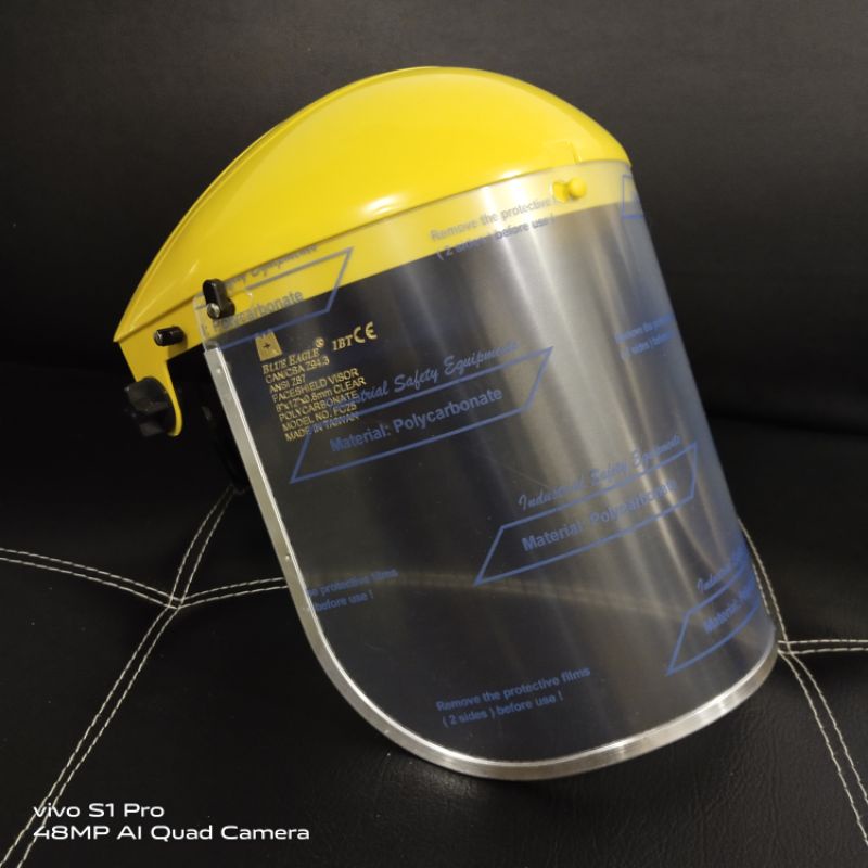 Blue Eagle Faceshield B1ye Browguard FC25 visor | Shopee Philippines