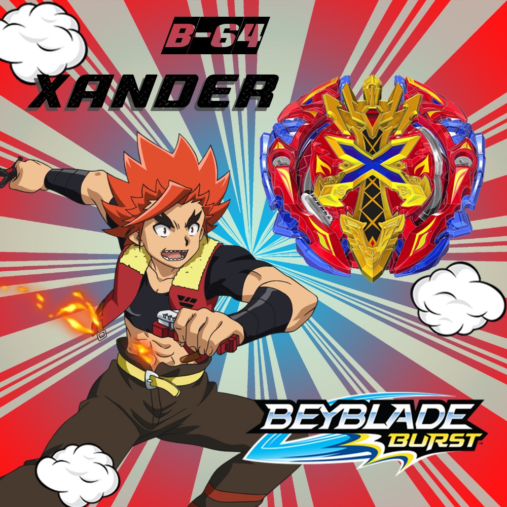 (Random Colors) Beyblade Burst Complete Beyblade Duel SET For Kids Boys ...