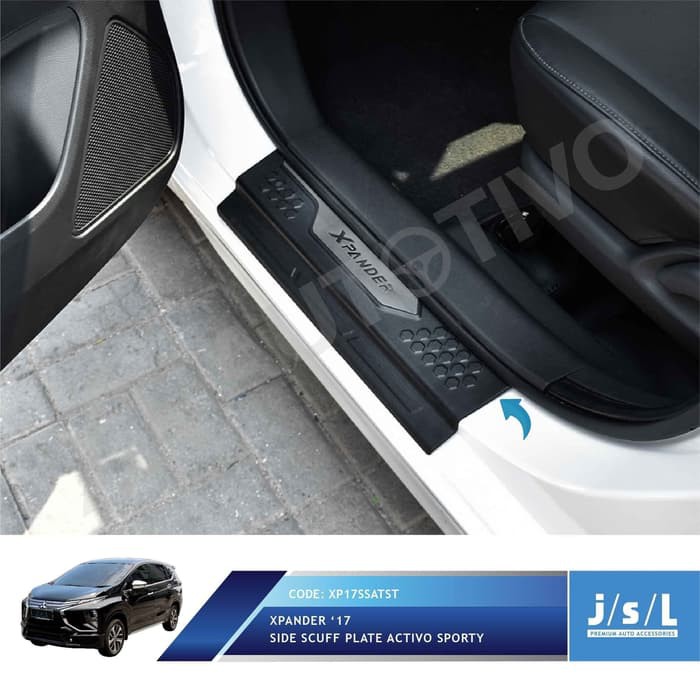 Side Sillplate Xpander Side Sill Plate Model Activo Sporty JSL | Shopee ...