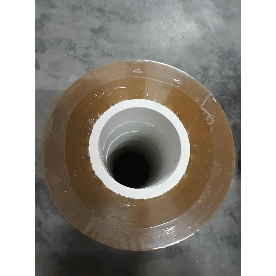 1kg thick plastic core adhesive tape. (Brown opaque) | Shopee Philippines