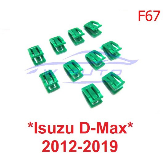 Pack Of 10 Pcs Front Console Clip Radio Panel D-Max 2012-2022 Dmax ...