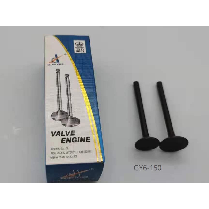 MOTORCYCLE ENGINE VALVE FOR CG125,XRM,TMXSUPREMO,GY6-150/125,SMASH ...