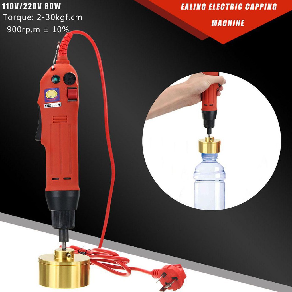 Manual electric bottle Capping Machine | Shopee Philippines