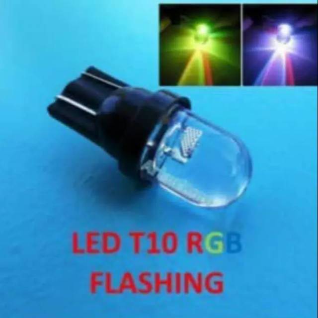 T10 COLOK SEN LIGHTS 7 COLORS FLASHING | Shopee Philippines
