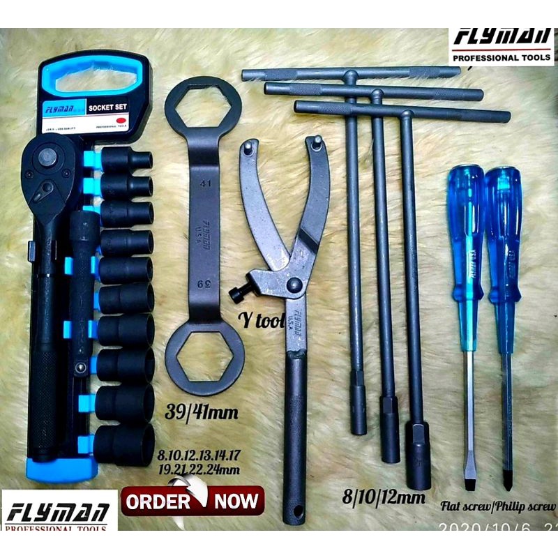 Heavy-duty Tools Set Pangilid Suitable for All types of Scooter ...
