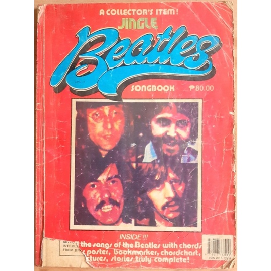 Beatles Jingle Songbook Collector's Item | Shopee Philippines