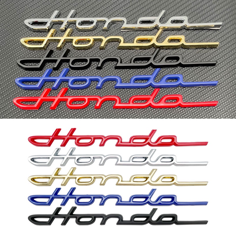 3D Metal Car Sticker Auto Badge Emblem HONDA Logo Decal For Honda CIVIC ...