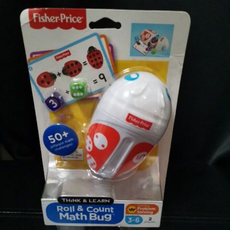 Fisher - Price Roll and Count Math Bug | Shopee Philippines